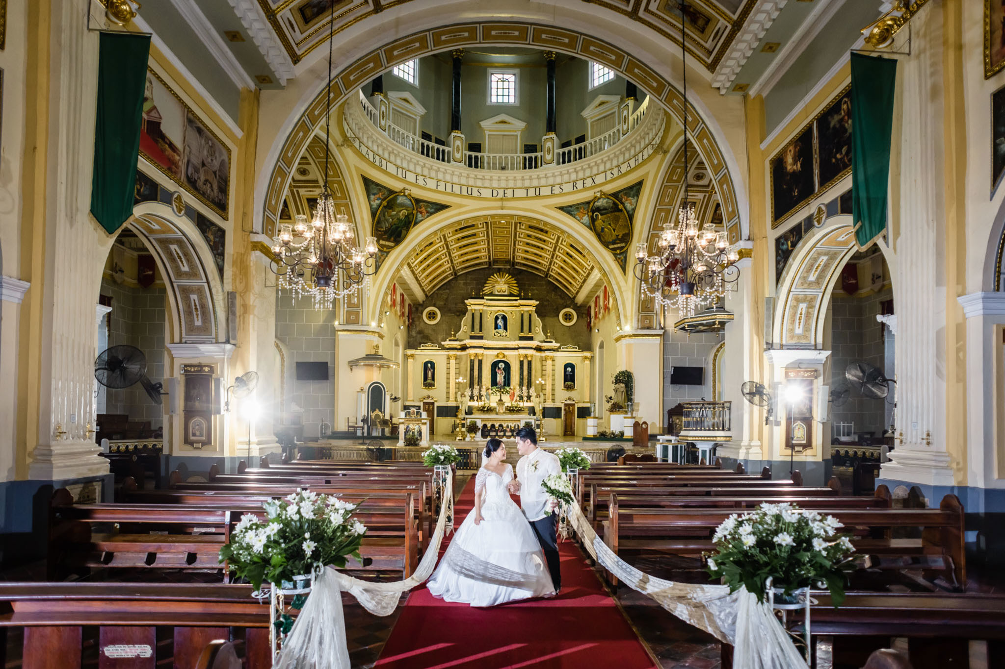Benjamin and Kaye | San Bartolome Parish Church, Malabon New Normal Wedding
